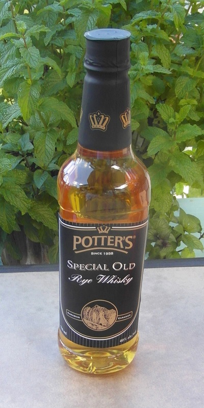 Potters Special Old Rye Whisky « The Rum Howler Blog
