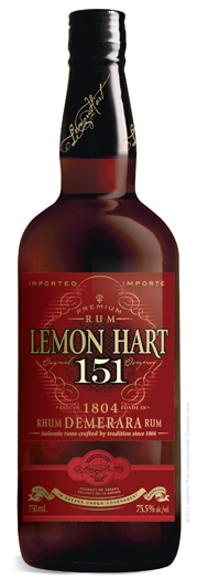 Review: Lemon Hart Demerara 151 Rum « The Rum Howler Blog