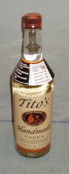 Tito’s Handmade Vodka « The Rum Howler Blog