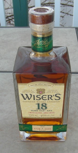 Wiser’s 18 Years Old Limited Release Canadian Whisky (2014) « The Rum ...