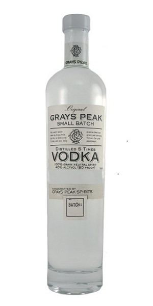 Grays Peak Vodka « The Rum Howler Blog