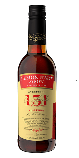 Lemon Hart and Son Overproof 151 Rum « The Rum Howler Blog