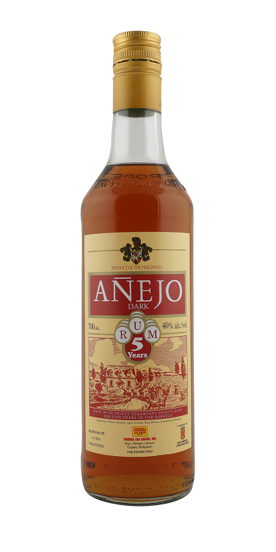 24 Days of Rum (#10) – Ginebra San Miguel Anejo Dark Rum (Philippines ...