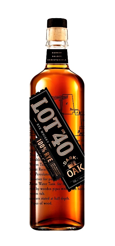 Review: Lot No. 40 Dark Oak 100 % Rye Whisky « The Rum Howler Blog